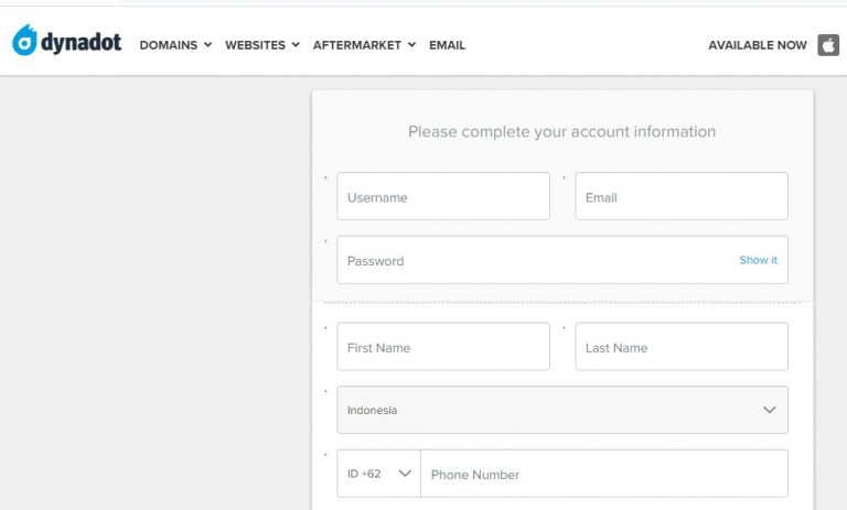 Cara Memesan Jasa Pembayaran Dynadot Domain dan Hosting – Blog SaldoPP